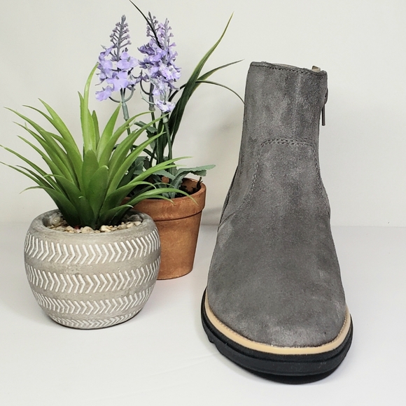 Clarks | Shoes | Clarks Womens Sharon Swing Suede Anklehigh Boot | Poshmark